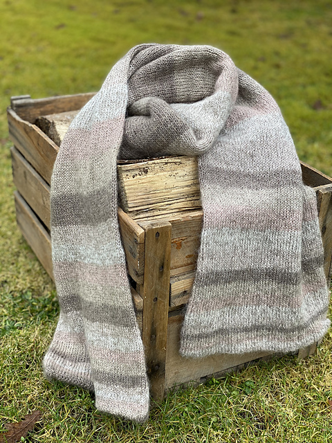 Ravelry: Fibonacci Scarf Stripes pattern by Sophie Jorgensen