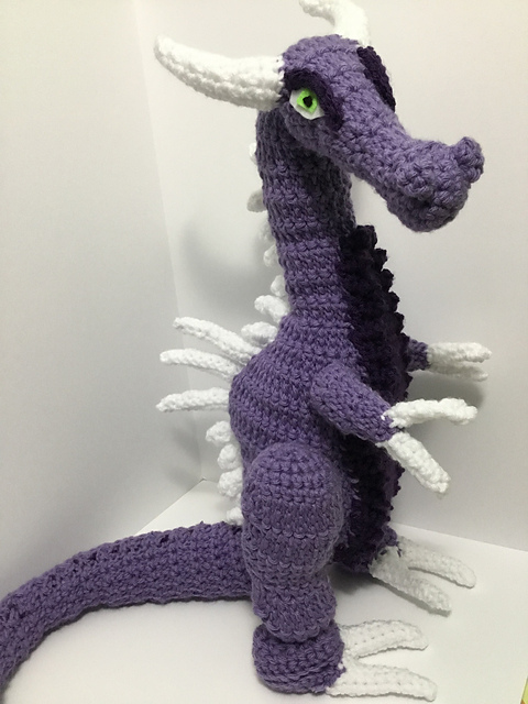Ravelry: Draconic Dinosaur pattern by Benjamin Williams