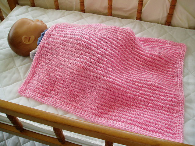 Ravelry: Preemie Slip Stitch Afghan pattern by Bendy Carter