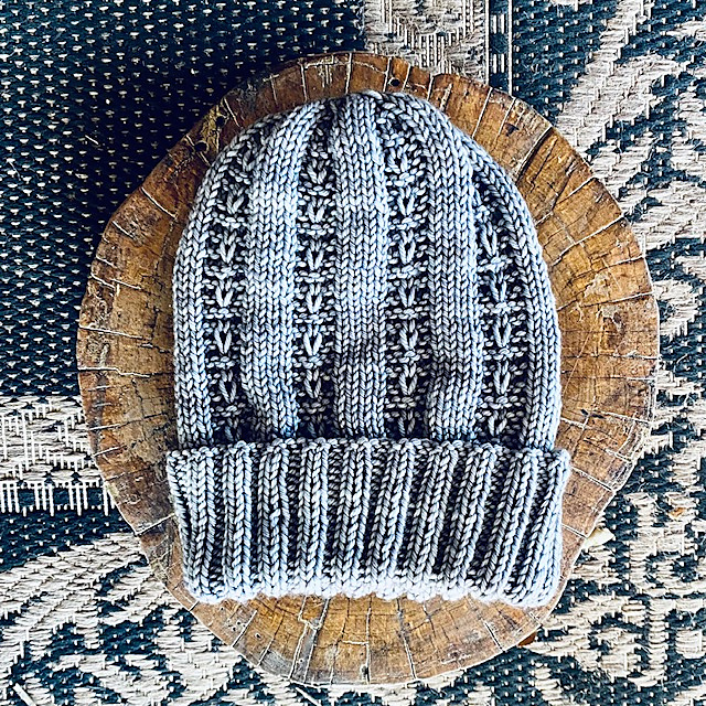 Ravelry: Frost Ridge Beanie pattern by Benjamin Matthews