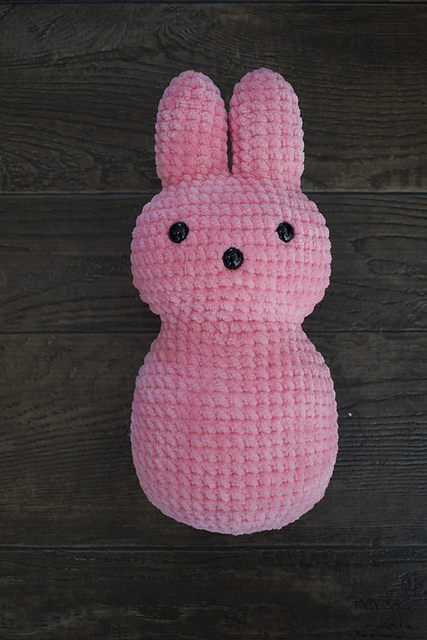 Ravelry: Big Easter Bunny Peep pattern by Scarlet Bennyhoff