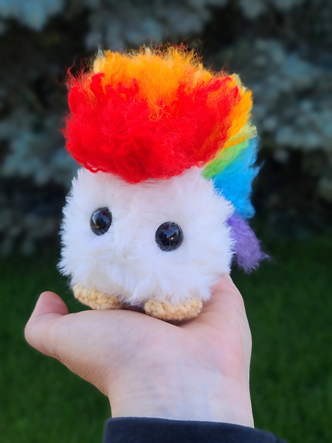 Ravelry: Mohawk Monster pattern by Heather Kumpf