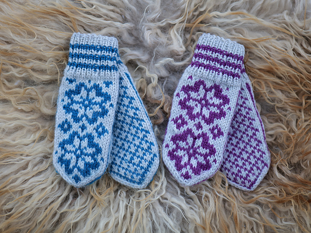 Ravelry: Kuling mittens pattern by Inger Berg