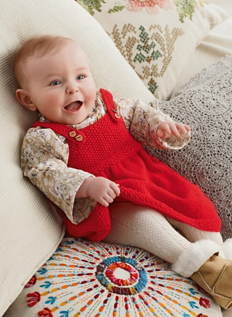 Ravelry: 791 Robe à bretelles pattern by Bergère de France