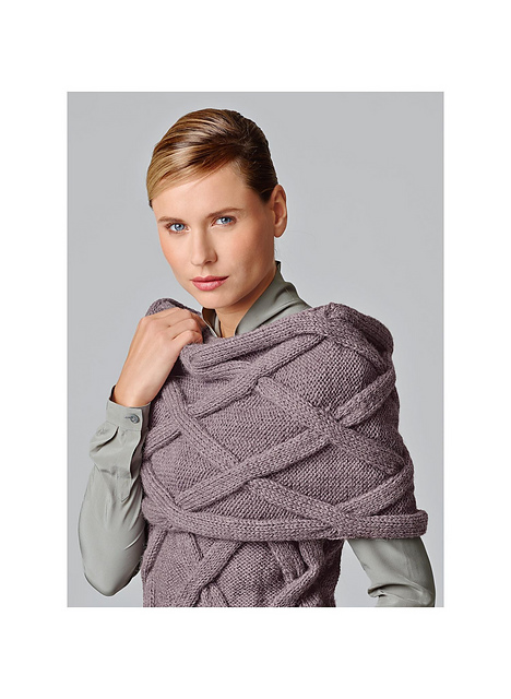 Ravelry: 107 Grand/Large Snood pattern by Bergère de France