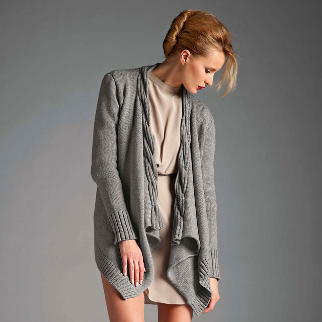 Ravelry: 02 Cachemire pattern by Bergère de France