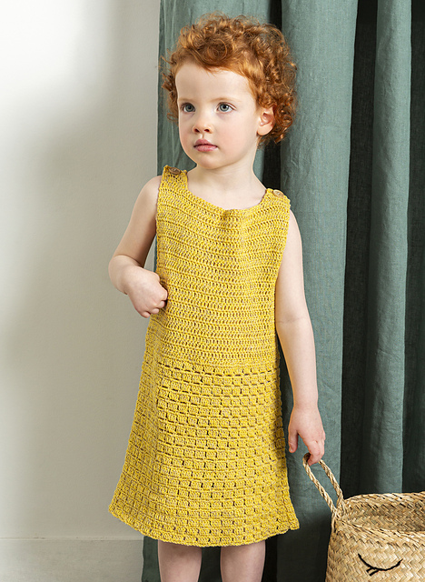 Ravelry: Robe au crochet Liane - M6193 pattern by Bergère de France