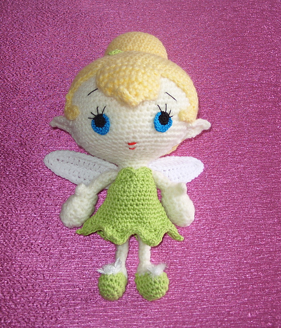 Ravelry: Amigurumi Tinker Bell pattern by Berry Goblinfly