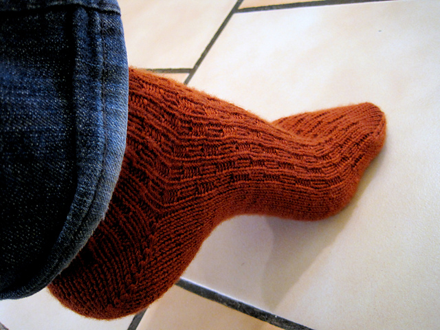 Ravelry: dorteknits' Red Rocks Socks