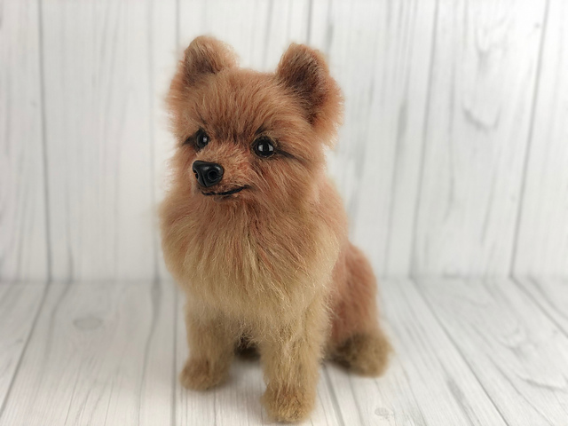 Ravelry: Pomeranian dog crochet pattern by Tatjana Ozolina