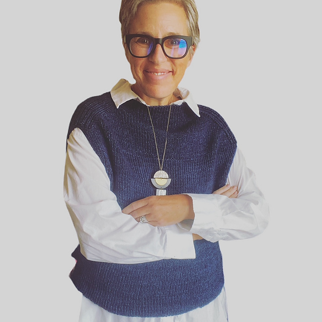 Ravelry: Vesey Street Vest pattern by Beth MacDonald Stone