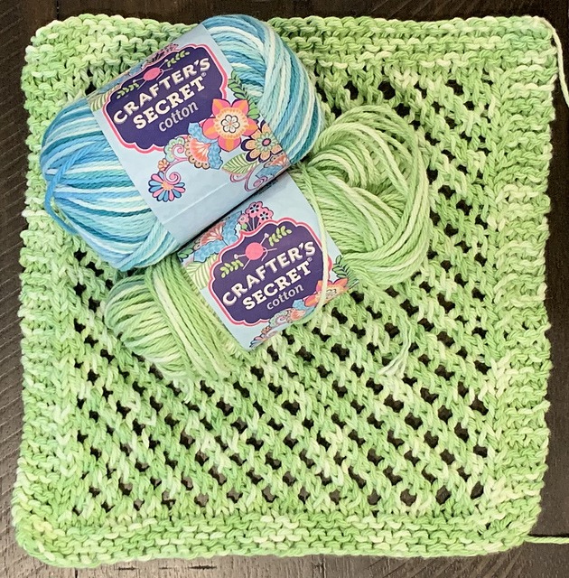 Ravelry: Lattice Dishcloth 2024 pattern by Betsy Lowery