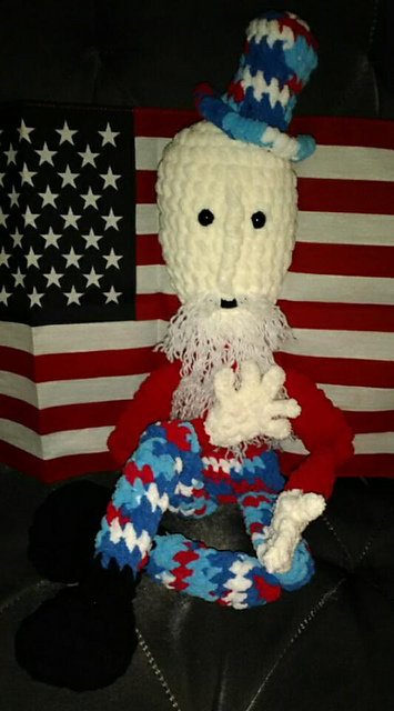 Ravelry: Prim Uncle Sam pattern by Betty Johnson