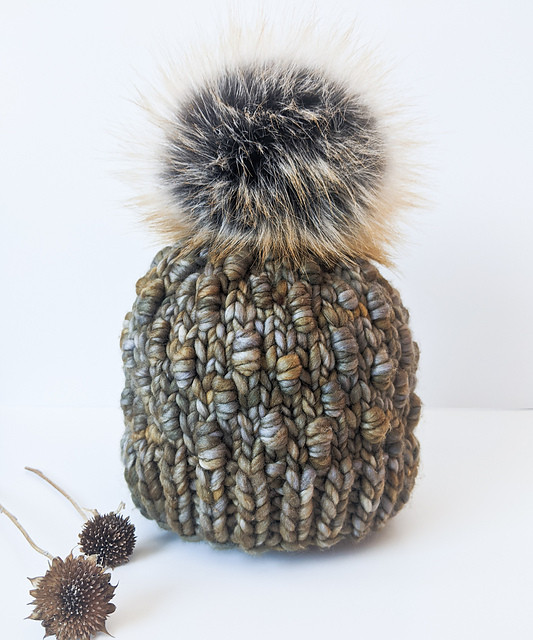 Ravelry: Spindle Beanie pattern by Between Two Needles