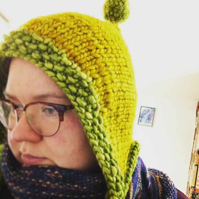 Ravelry: Sunny Funny Bonnet pattern by Bewildered Panda Knits