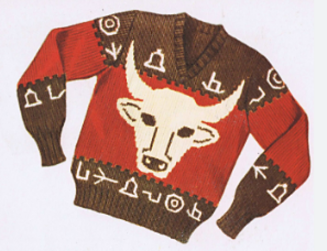 Ravelry: Knit-O-Graf Steer #900 pattern by Della Fitch