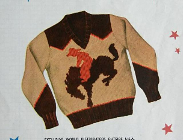 Ravelry: Knit-O-Graf Cowboy #170 pattern by Della Fitch