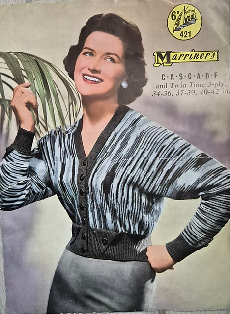 Ravelry: Waist V-Neck Cardigan pattern by Marriner Yarns