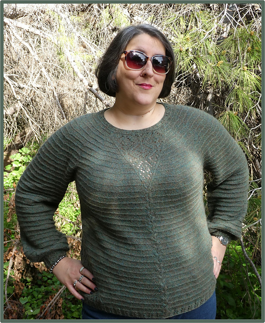 Ravelry: Light and Lacy Sweater pattern by Bex Knitty Designs