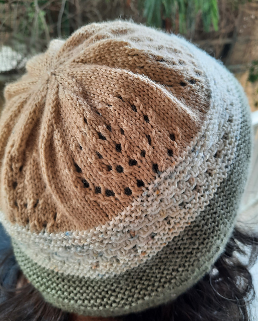 Ravelry: Ancient Spirals Hat pattern by Bex Knitty Designs