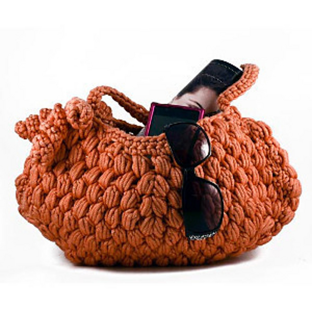 Ravelry: Puffy Purse pattern by Premier Yarns Design Team