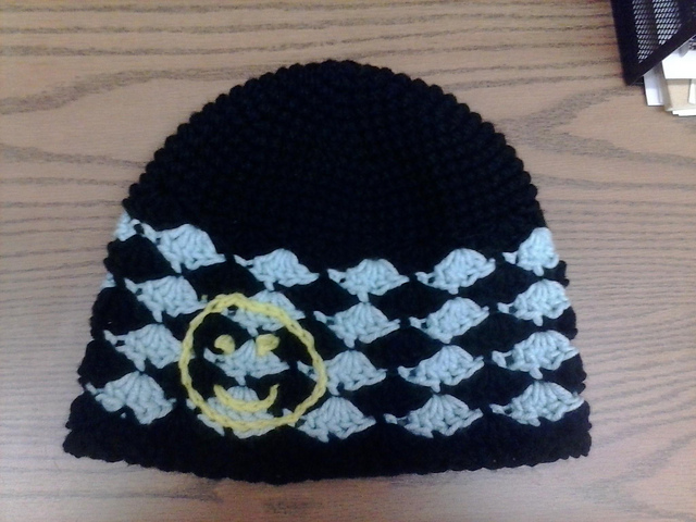 Ravelry: Crochet Shell Hat with Embroidery pattern by Bexxie B