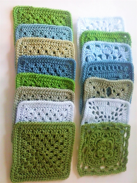 Ravelry: BeyondCrochetToo's Sea Glass Throw