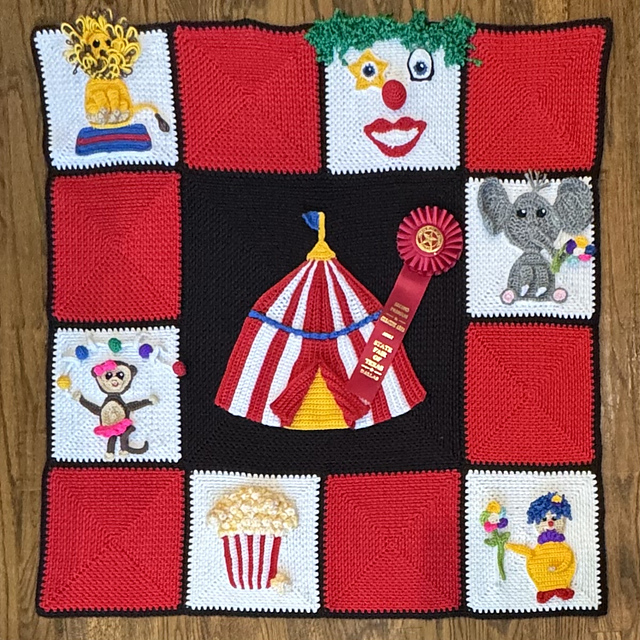 Ravelry: Circus, Circus pattern by BigBrainCrochet