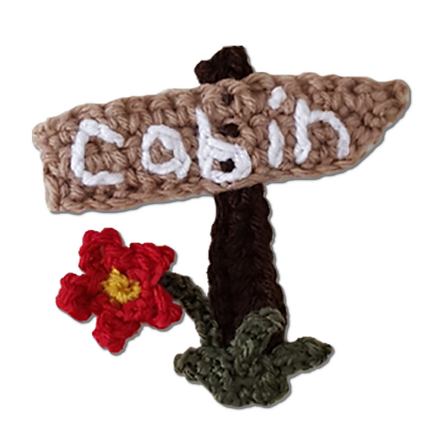 Ravelry: Trail Sign Applique pattern by Lisa Rode