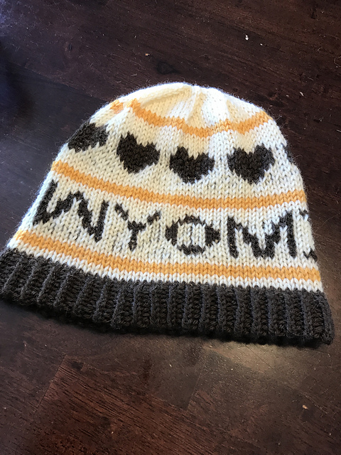 Ravelry: GO WYO Wyoming Beanie pattern by Amanda Lee