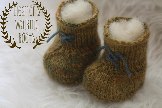 Ravelry: Eleanor's Walking Boots pattern by Birch Hollow Cottage