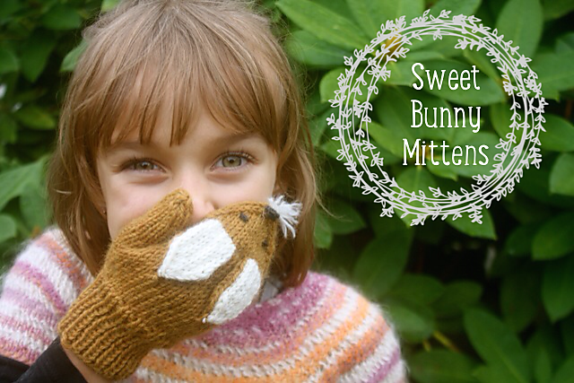 Ravelry: Sweet Bunny Mittens pattern by Birch Hollow Cottage