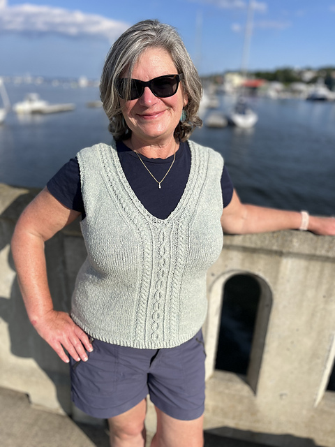Ravelry: Vineyard Breeze Vest pattern by Alice Dunn Smith