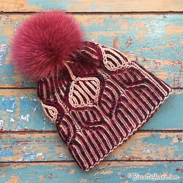 Ravelry: Brio Brioche Hat pattern by Louise Robert