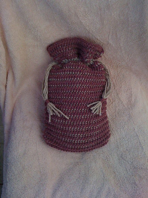 Ravelry: Crochenit Hot Water Bottle Cozy pattern by Beth Major Crochet ...