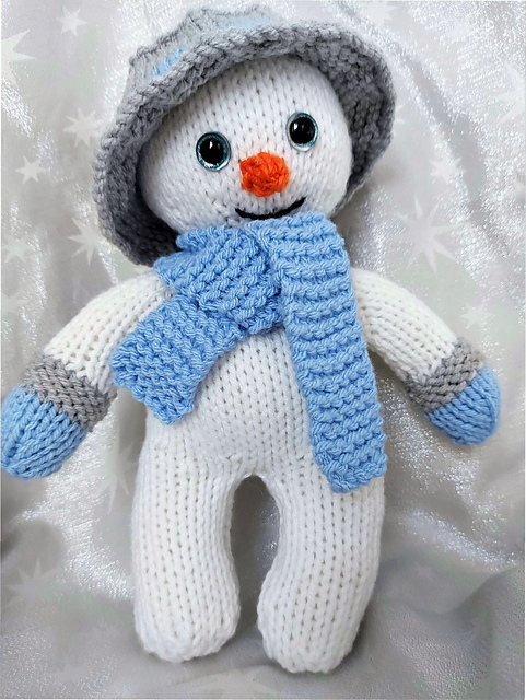 Ravelry: Christmas Snowman Toy LH028 pattern by Wendy Morgan