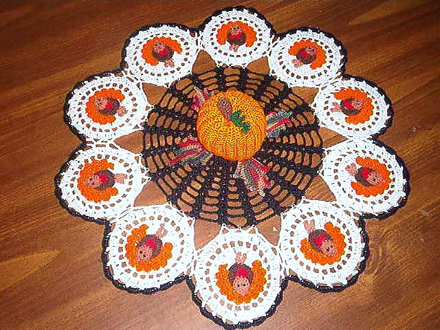 Ravelry: Thanksgiving Doily pattern by Betty Stevens