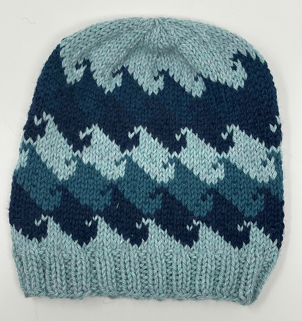 Ravelry: Wave on Wave Hat pattern by Black Velvet Coyote