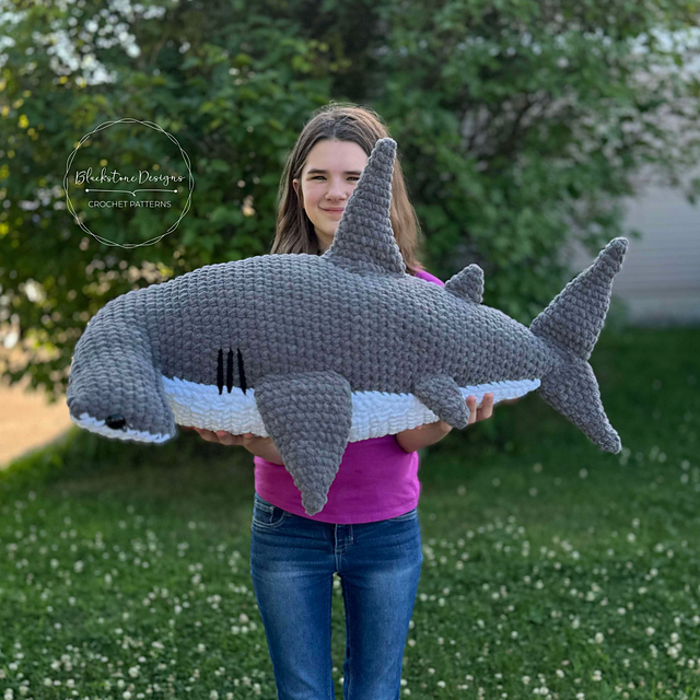 Ravelry: Giant Hammerhead Shark Amigurumi pattern by Sonya Blackstone