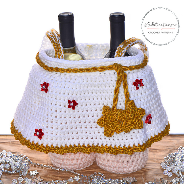 Ravelry: Christmas Angel Gift Basket pattern by Sonya Blackstone