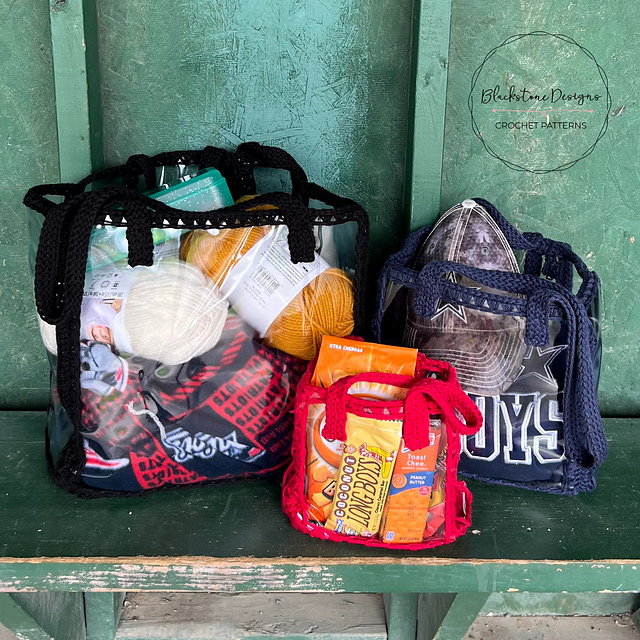 Ravelry: Clear Stadium Bag pattern by Sonya Blackstone
