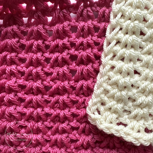 Ravelry: Tunisian Simple Shell Afghan Square pattern by Sonya Blackstone