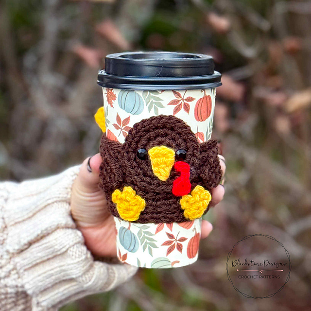 Ravelry: Turkey Coffee Sleeve pattern by Sonya Blackstone