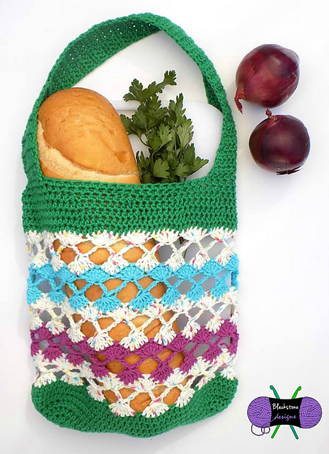 Ravelry: Garden Fresh Market Bag pattern by Sonya Blackstone