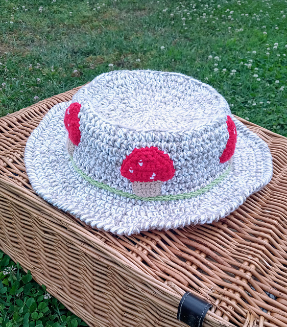 Ravelry: Mushroom Bucket Hat pattern by Krysta Mallory