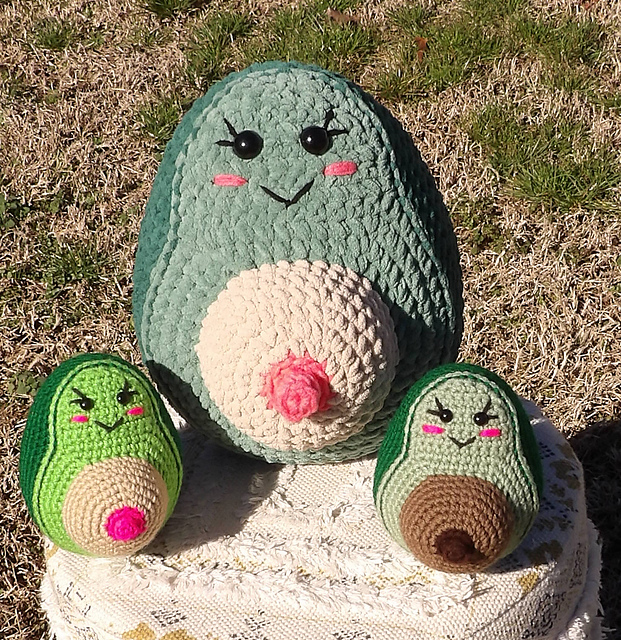Ravelry: Boob Avocado pattern by Krysta Mallory