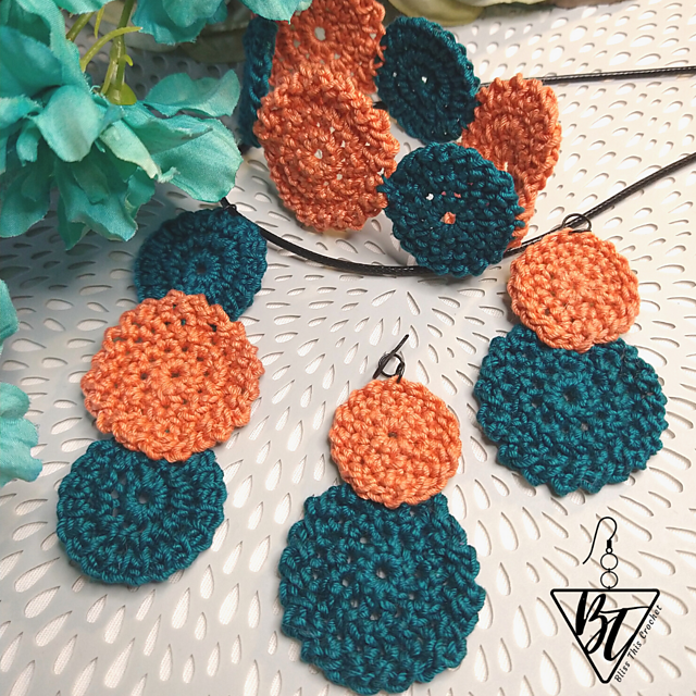 Ravelry: Morgana Earrings pattern by Amber Bliss Calderón