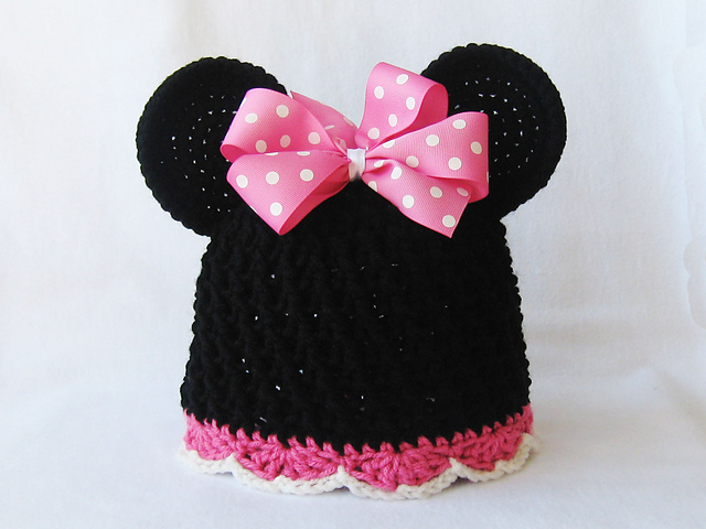 Ravelry: Minnie Mouse Hat pattern by Yarn Blossom Boutique