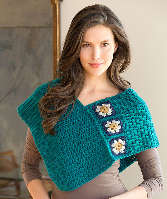 Ravelry: Versatile Granny Poncho pattern by Gloria Tracy