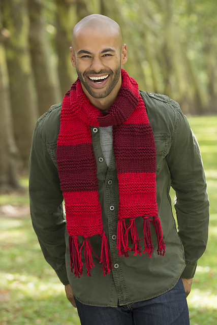 Ravelry: Gender Neutral Scarf pattern by Nancy J. Thomas